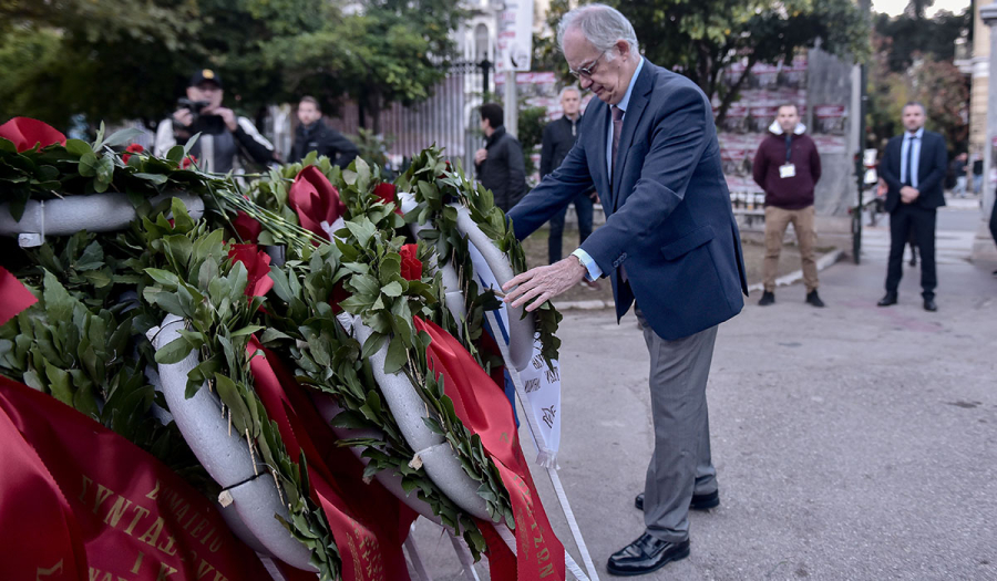 Τασούλας: Τιμώντας το Πολυτεχνείο, οφείλουμε να γράψουμε τη δική μας ...