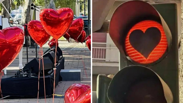 Άγιος Βαλεντίνος: Με φανάρια-καρδιές γιορτάζουν τους ερωτευμένους στη ...