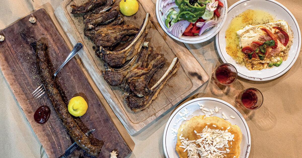 Πού θα φάτε τέλεια προβατίνα στα κάρβουνα και ζυμωτό ψωμί - pou tha ...