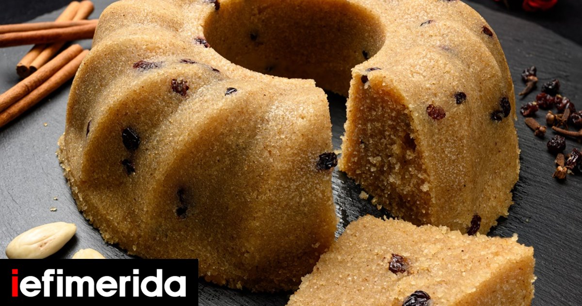 Απλή και εύκολη συνταγή για σιμιγδαλένιο χαλβά -Με τρία υλικά, έτοιμος ...