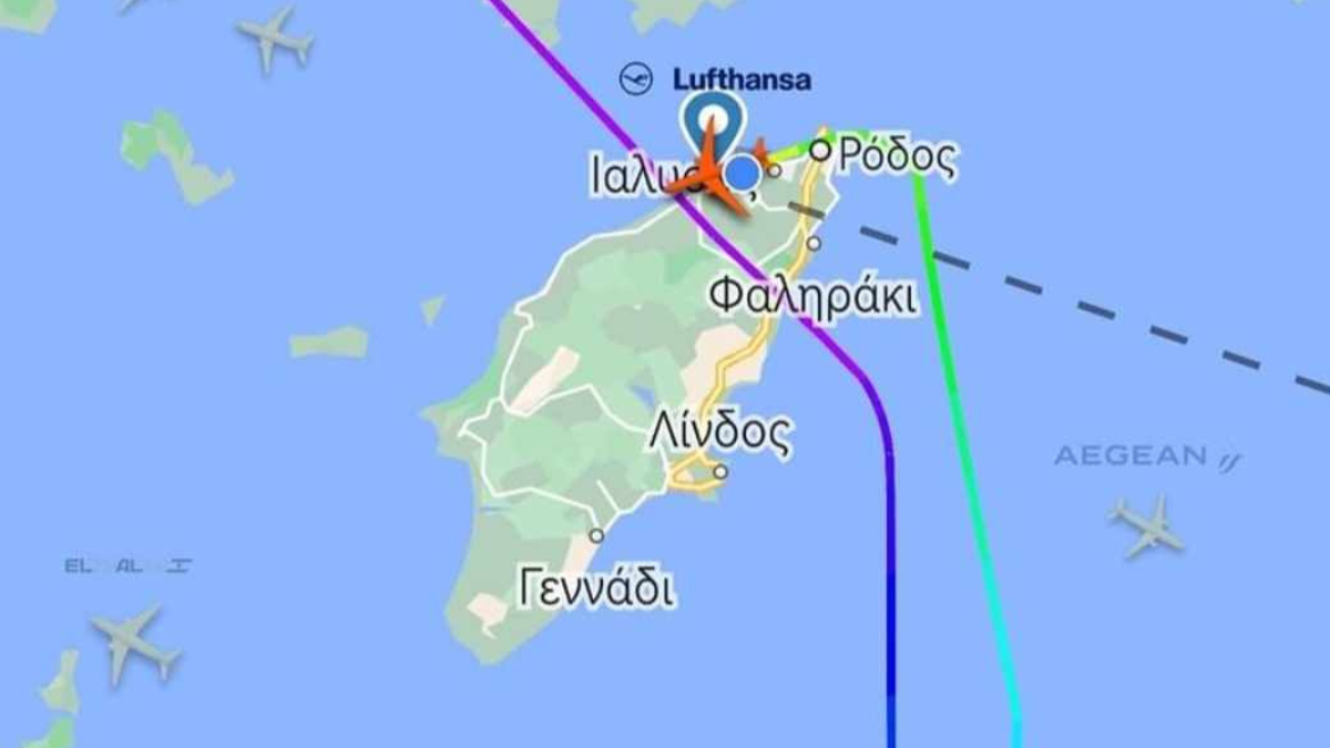 Έκτακτη προσγείωση αεροσκάφους στο αεροδρόμιο «Διαγόρας» της Ρόδου ...