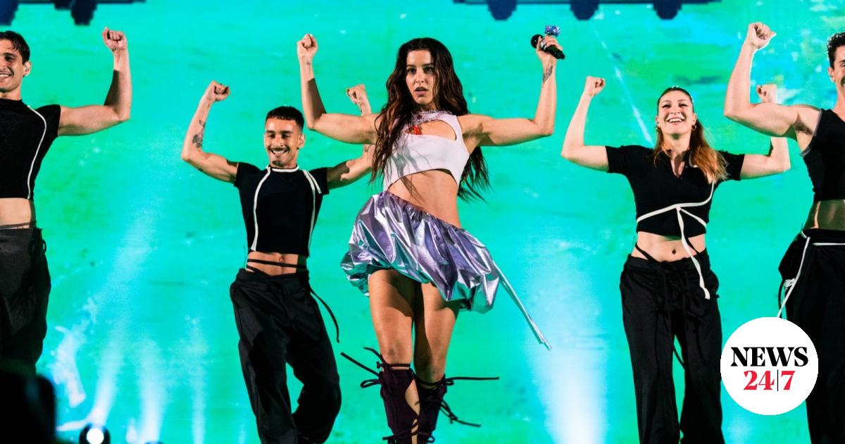 Eurovision 2024: Η Σάττι "γκρέμισε" την αρένα - Το βίντεο απ' την πρόβα ...