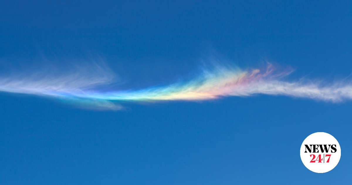 "Fire rainbow": Τι είναι το εντυπωσιακό φαινόμενο που φώτισε τον ελληνικό ουρανό - "Fire rainbow ...