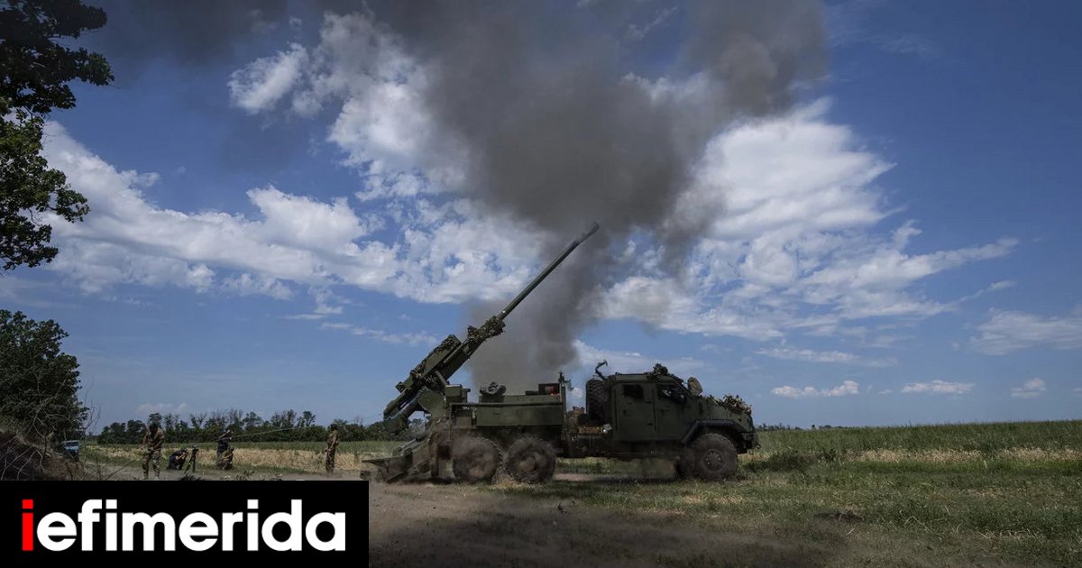 Ουκρανικό πλήγμα κοντά σε δεξαμενή πετρελαίου στην κατεχόμενη επαρχία ...