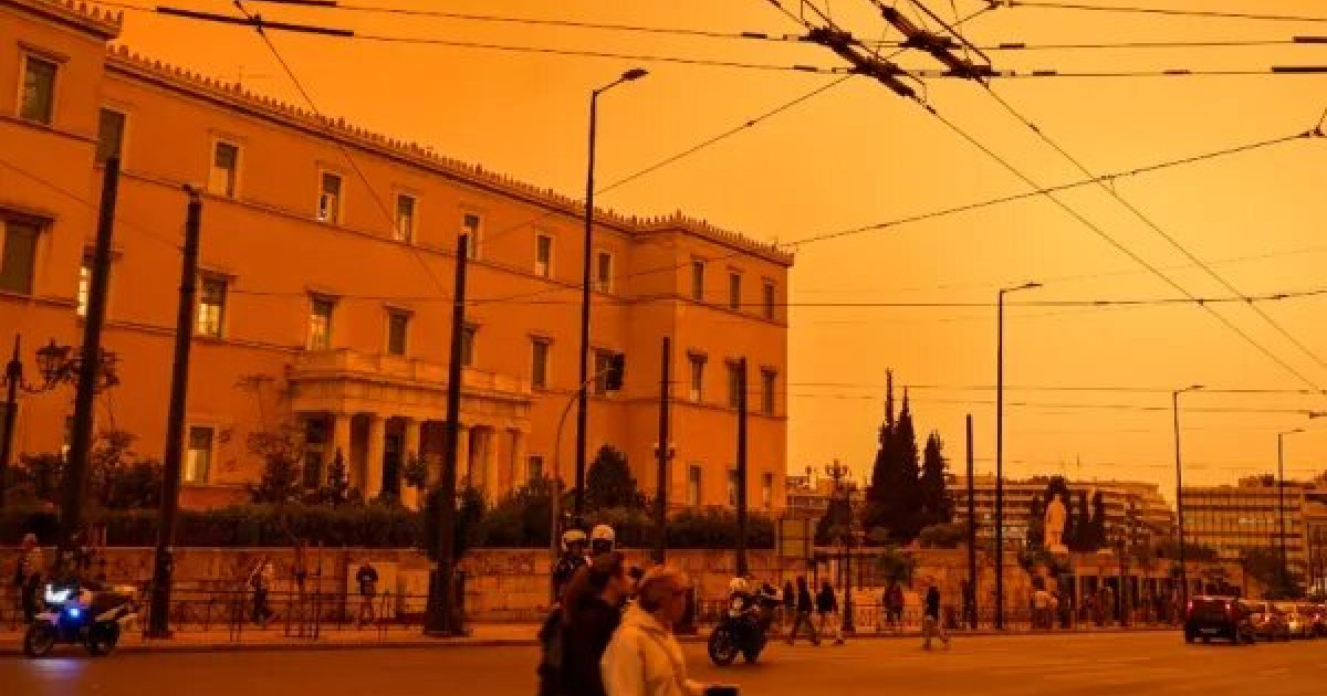 «SOS» για αφρικανική σκόνη διαρκείας σε δύο κύματα - Ο καιρός τις ...