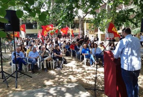 ΕΚΔΗΛΩΣΗ ΤΩΝ ΟΡΓΑΝΩΣΕΩΝ ΤΟΥ ΚΚΕ ΚΑΙ ΤΗΣ ΚΝΕ ΣΤΟ ΑΠΘ: «Η ψήφος στο ΚΚΕ ...