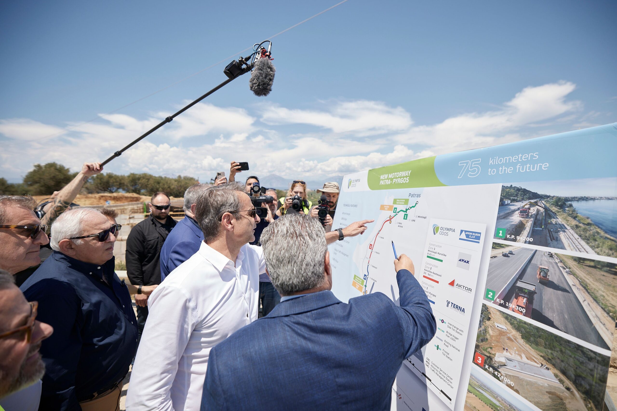 Κ. Μητσοτάκης για το νέο Οδικό Άξονα Πατρών-Πύργου: Εντυπωσιακή η ...