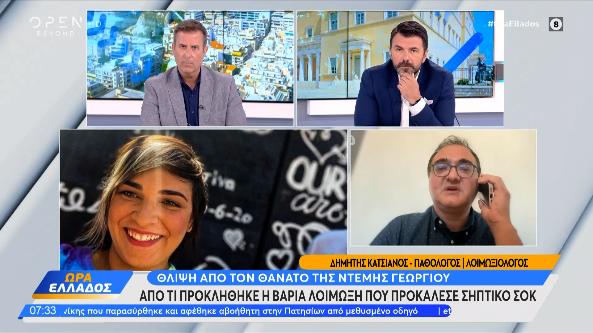 Ο παθολόγος Δημήτρης Κατσιάνος για το θάνατο της Ντέμης Γεωργίου στην ...