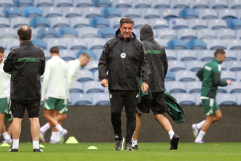 Παναθηναϊκός: Υπό βροχή η τελευταία προπόνηση ενόψει Ρέιντζερς (vid ...