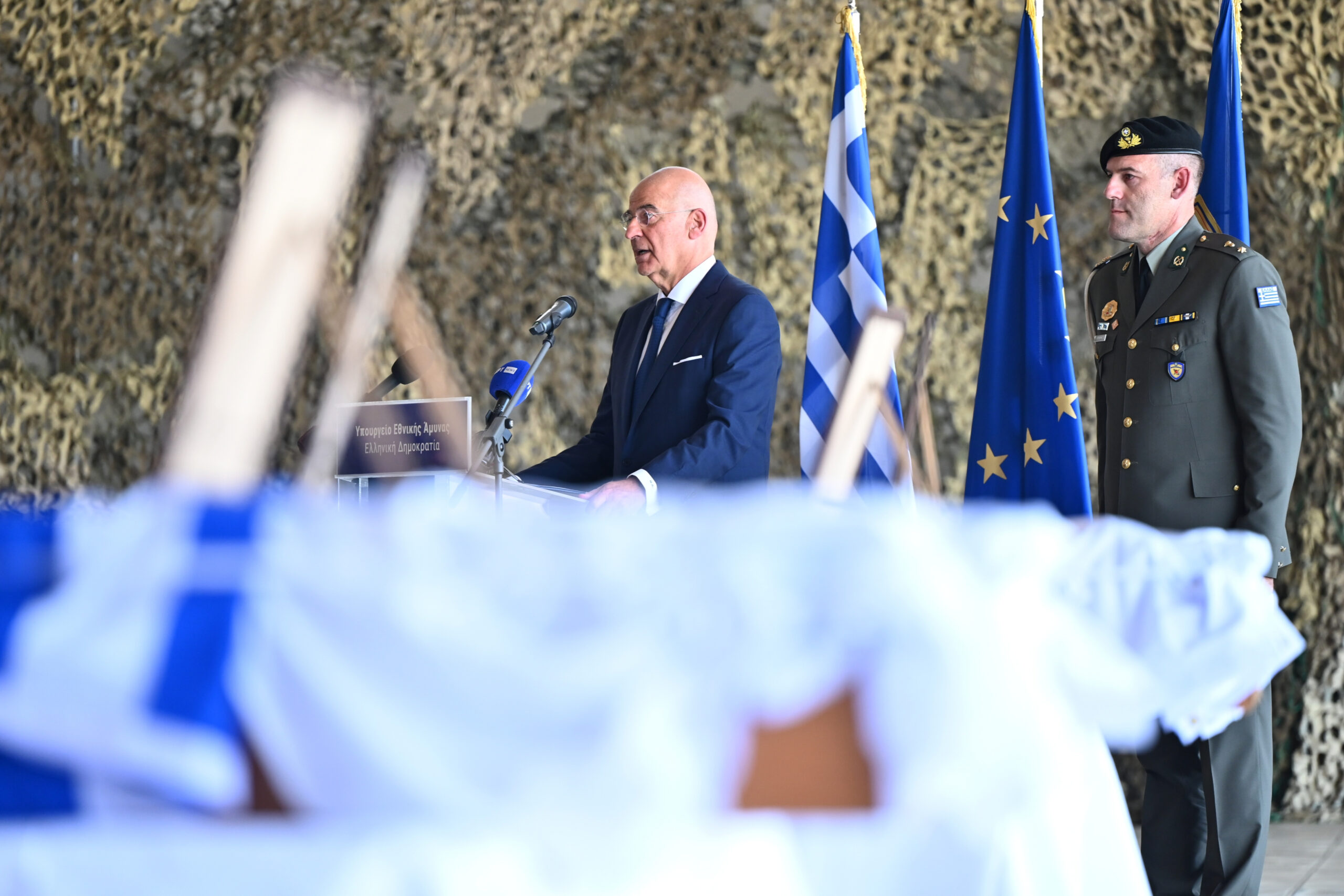 Παρών στην τελετή επαναπατρισμού ταυτοποιηθέντων λειψάνων πεσόντων ...