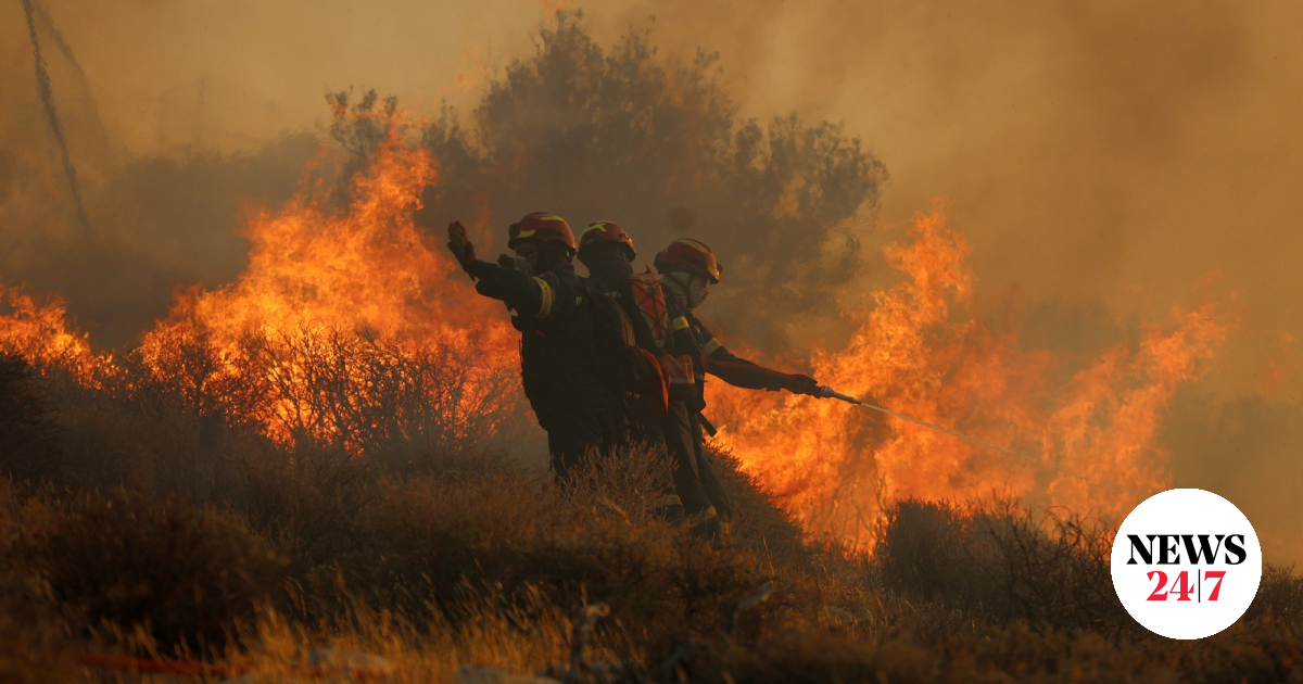 Πυρκαγιές σε όλη την Ελλάδα: Καλύτερη εικόνα στην Αττική - Εκτός ...