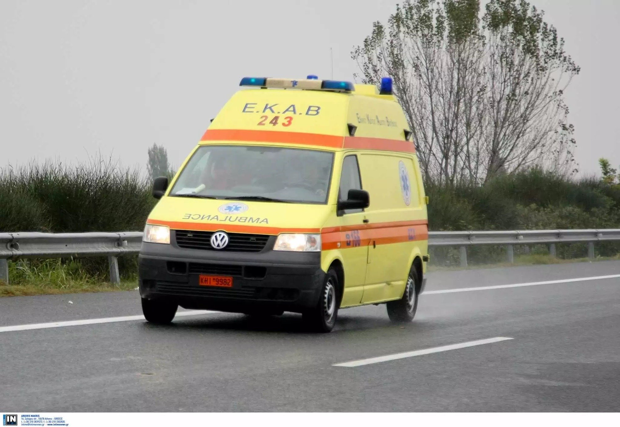 Τραγωδία στην Εθνική Οδό: Νεκρός οδηγός ΙΧ που συγκρούστηκε με νταλίκα ...