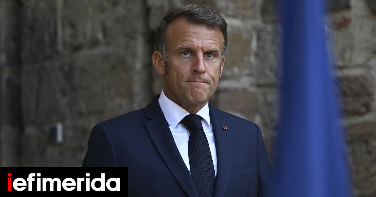 Μακρόν: «Η αναγνώριση του παλαιστινιακού κράτους είναι ο καλύτερος ...
