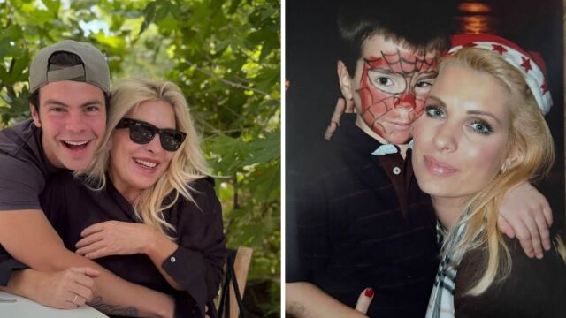 Ελένη Μενεγάκη: Γιορτάζει τα γενέθλια του γιου της Άγγελου με σπάνιες ...