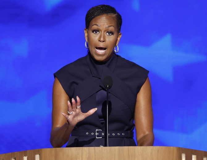 Η Michelle Obama εμφανίστηκε πιο αδύνατη από ποτέ στην εκπομπή Jimmy ...