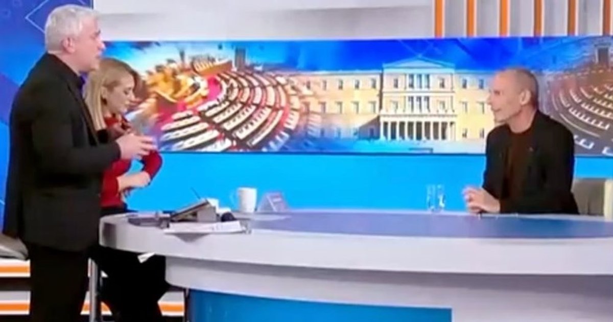 Νέο επεισόδιο με Βαρουφάκη: Έφυγε ο Χαριτάτος από το πλατό - "Αδιάκοπη ...